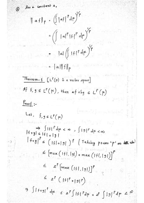 Solution Inequalities And Lp Spaces Studypool