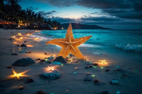 Bioluminescent Beach Stock Illustrations 572 Bioluminescent Beach