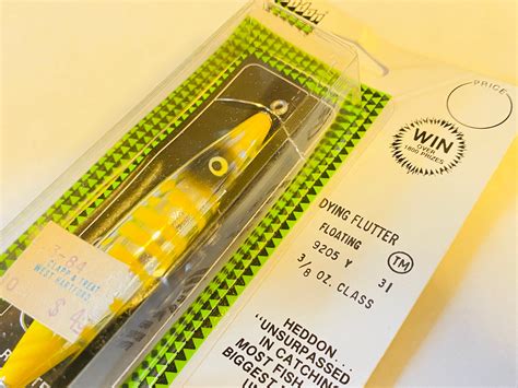 80s Heddon 『dying Flutter』[8300] Tackleshop Gta