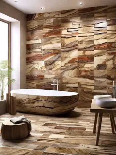 41 Rustic Bathroom Tile Ideas Stylish Transformations