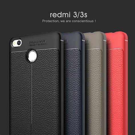 Cover For Xiaomi RedMi Case Shockproof Xiomi Redmi S Luxury Soft Silicon Phone Cover For