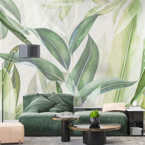 Layered Leaves The Feature Wall Malaysia