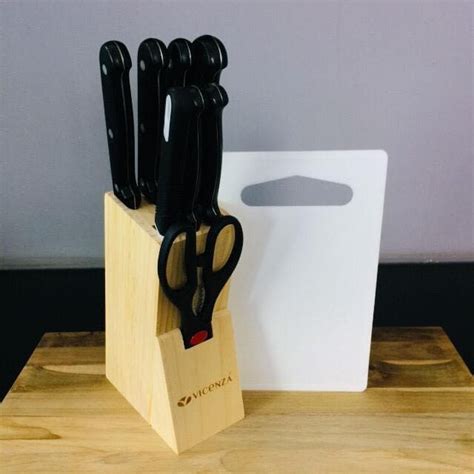 Jual Knife Set Vicenza Pisau Set V910k Black Shopee Indonesia