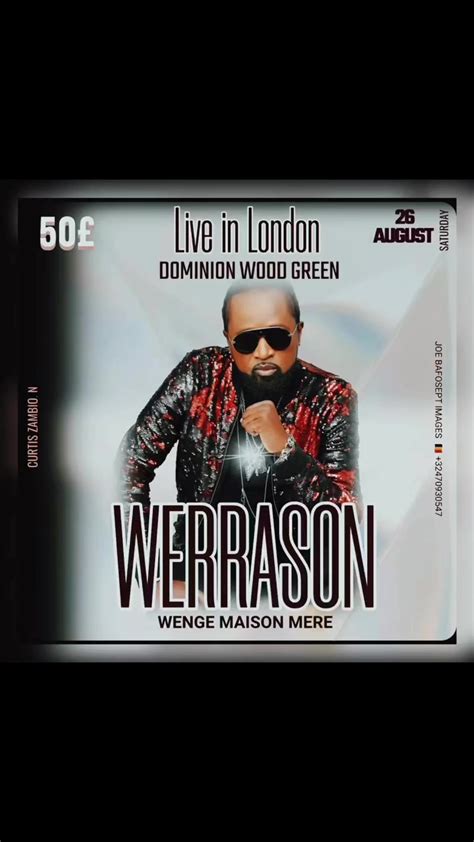Live Repetition De Werrason Mercredi Le 01052024 By Werrason Facebook