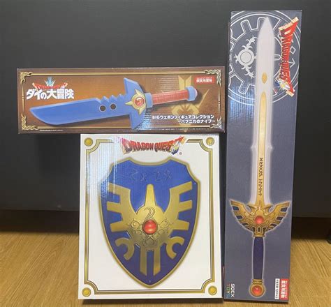ドラゴンクエスト アイテムズギャラリースペシャル ロトの剣・盾セット おまけ付き メルカリ