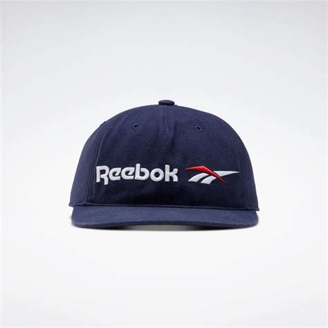 Reebok Apparel Men Classics Vector Flat Peak Cap Vecnavvecnav Reebok