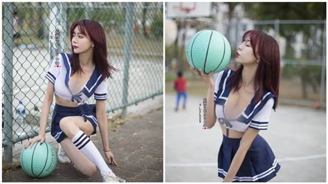她瘋《灌籃高手》cos「赤木晴子」⋯一彎腰全看光！超兇正妹身份曝光 娛樂星聞