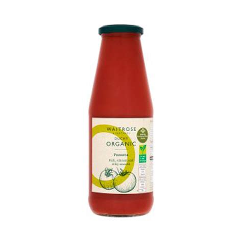 Waitrose Duchy Organic Passata British Corner Shop