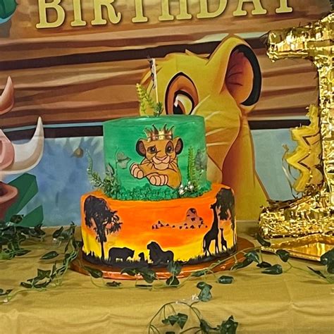 Simba With Crown Edible Images Etsy