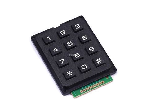 Buy 4x4 3x4 Matrix Keyboard Keypad Module Use Key Pic Avr Stamp Sml 44