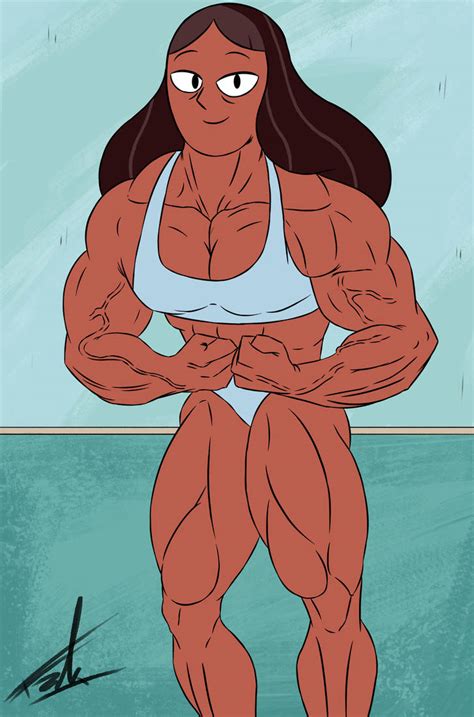 Muscular Priyanka Maheswaran By Fzak On Deviantart