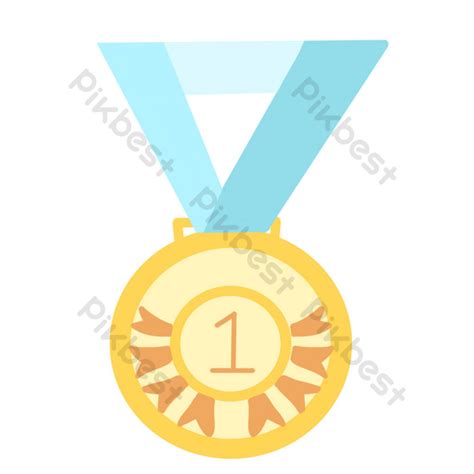 첫번째 장소 금메달 일러스트 일러스트 Png Psd 무료 다운로드 Pikbest