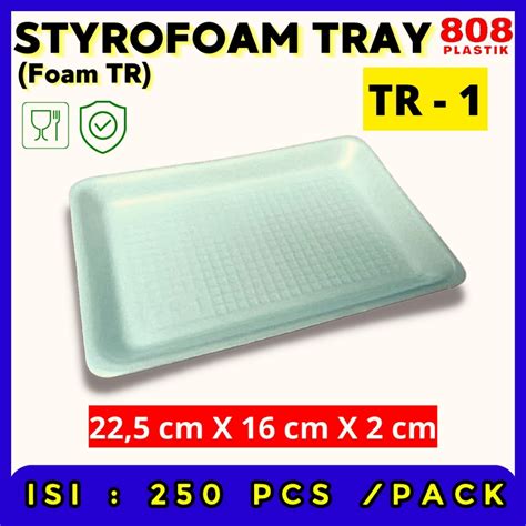 Jual Styrofoam Tray Tr1 Buah Daging Sayur Sterofoam Gabus Wadah Makanan