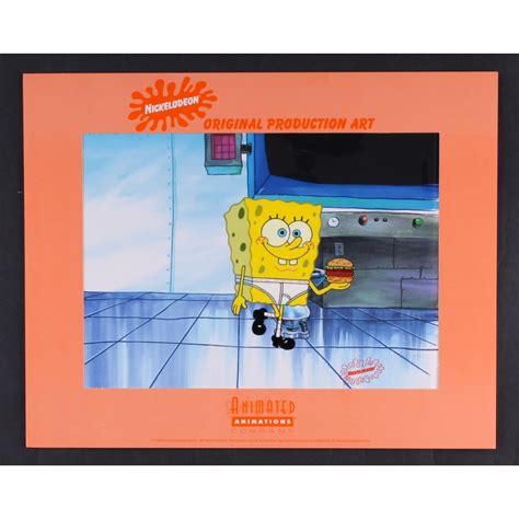 Spongebob Squarepants “plankton” 11x13 5 Original Animation Production
