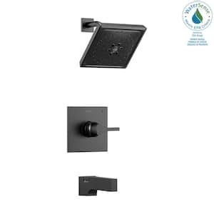 MOEN Align Single Handle Posi Temp Eco Performance Tub And Shower Faucet Trim Kit In Matte Black