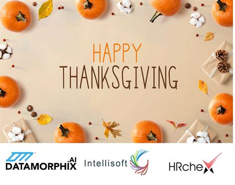 Intellisoft Technologies On Linkedin Happy Thanksgiving