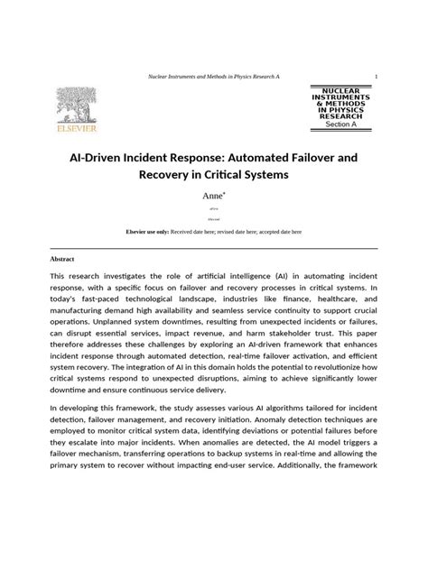 Automated Failover Pdf Artificial Intelligence Intelligence Ai