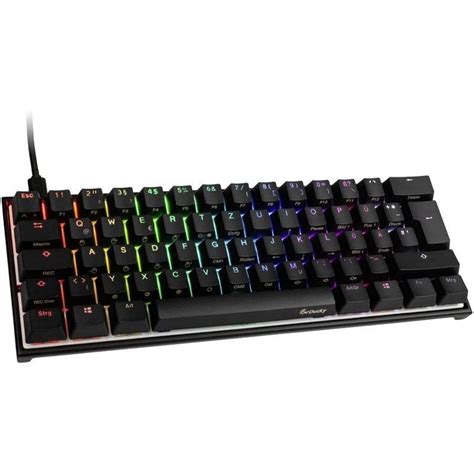 Механична игрална клавиатура Ducky Mecha Mini Rgb Usb Qwertz Cherry