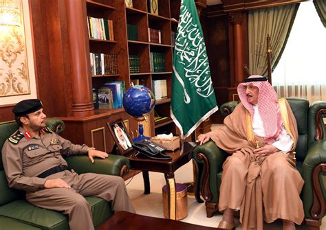 عام أمير منطقة جازان يستقبل مدير شرطة جازان المعين