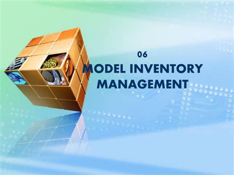 model inventory management pdf