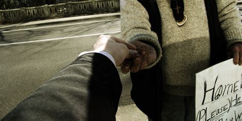 California Mayor Giving Money To Homeless Is The Same As Donating