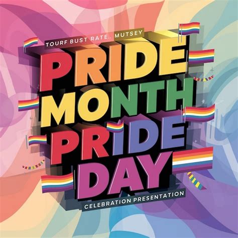 Premium Photo Pride Month And Day Celebration Presentation Heartfelt