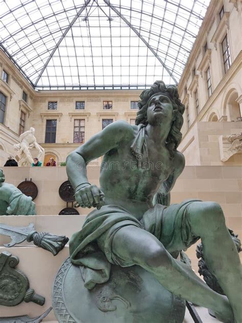Louvres Statue Classical French Art Editorial Stock Image Image Of