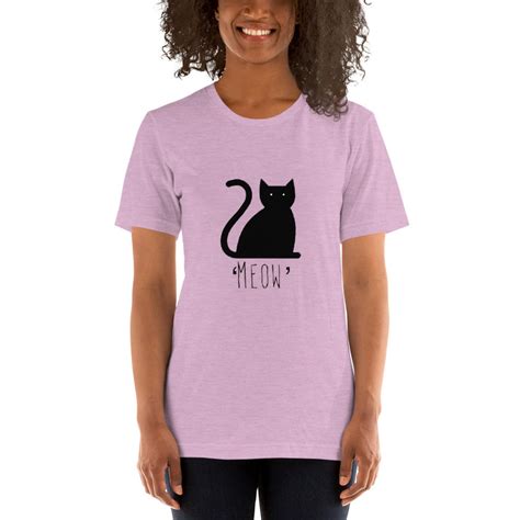 Cat Shirt Kitty Kitten T Shirt I Love Cats Funny Present Etsy