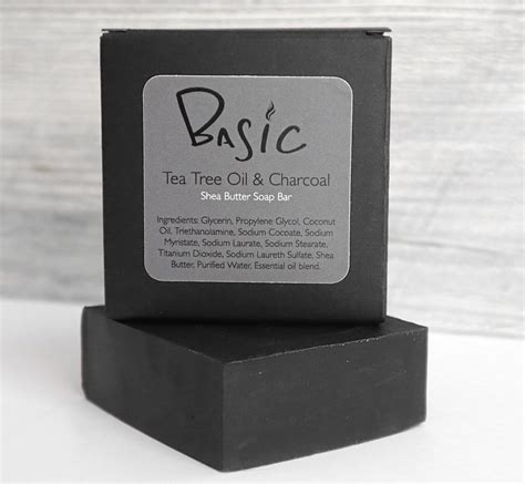 Activated Charcoal And Tea Tree Oil Soap