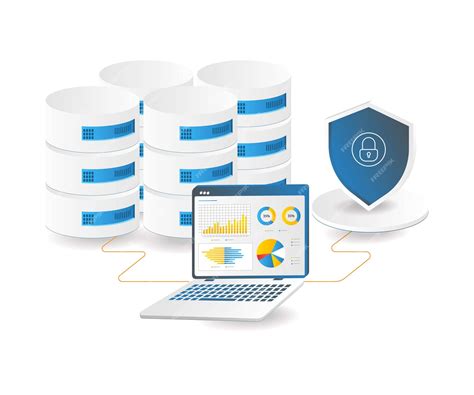 Premium Vector Server Database Security Analysis