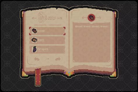 Magical UI UI Pixel Art Asset Pack GameDev Market
