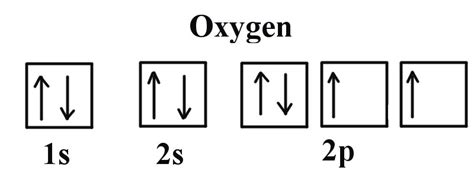 Orbital Box Diagram For Oxygen