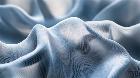 Elegant Fabric Texture With Soft Bending And Flowing Shapes Stock Illustration Illustration Of