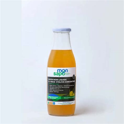 Savon noir Liquide 100 à lhuile dolive concentré sans parfum ILEYCOM