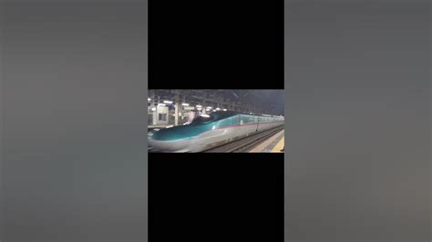 【東北新幹線】e5系 E6系 17両 北上駅 高速通過‼️ Shorts 東北新幹線 高速通過 Youtube