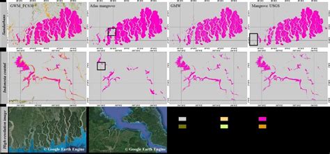 The Cross Comparisons Between Our Gwlfcs30 Wetland Maps With Three