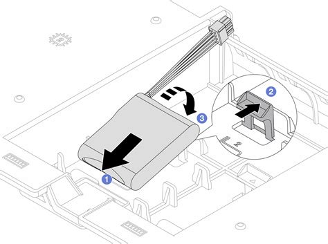 Install A Raid Flash Power Module On The Air Baffle Thinksystem
