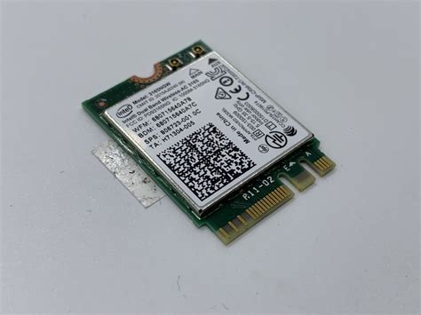 Intel Dual Band AC 3165NG WiFi Card RnD Computers