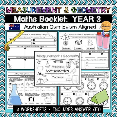 Measurement And Geometry Year 3 Resources For Teaching Australia