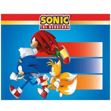 Sonic Paper Plates