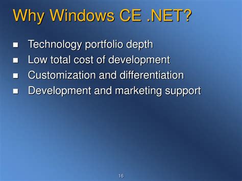 Ppt Windows Ce Development Powerpoint Presentation Free Download Id