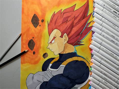 Vegeta Ssj Drawing