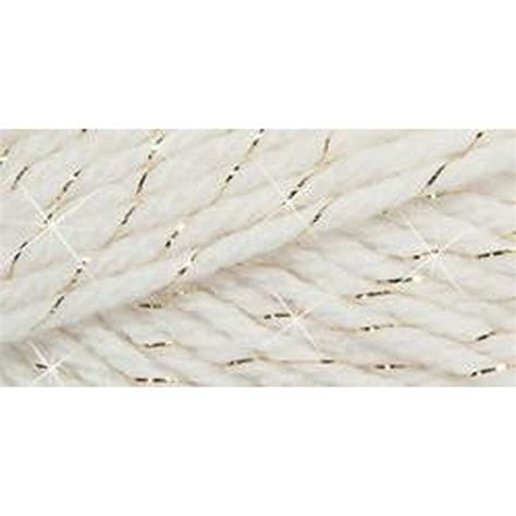 Starlette Sparkle Yarn White