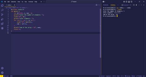 day 13 program to calculate the sum of integers in an array sahil singh