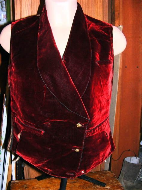 All The Pretty Dresses Mens Wonderful Velvet Waistcoat Clothes