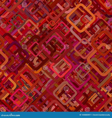 Seamless Geometrical Square Pattern Background Vector Graphic Design From Diagonal Squares