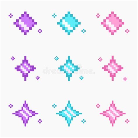 Sparkling Pixel Stock Illustrations 797 Sparkling Pixel Stock