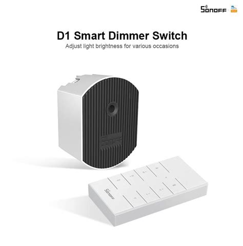 SONOFF D Smart Dimmer Switch Opencircuit