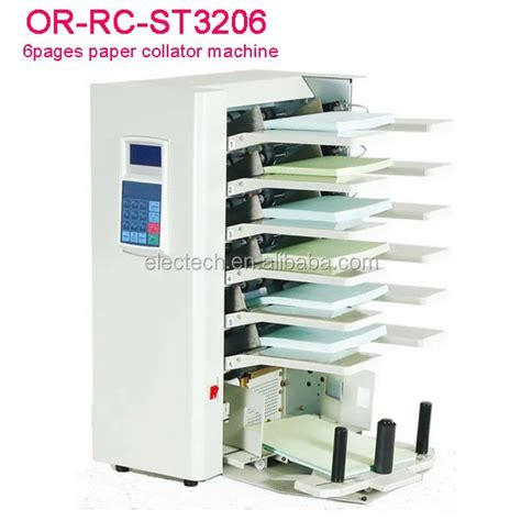 Hot Sale Automatic Paper Gathering Collator Paper Numbering Collator Machine Sheet Collating