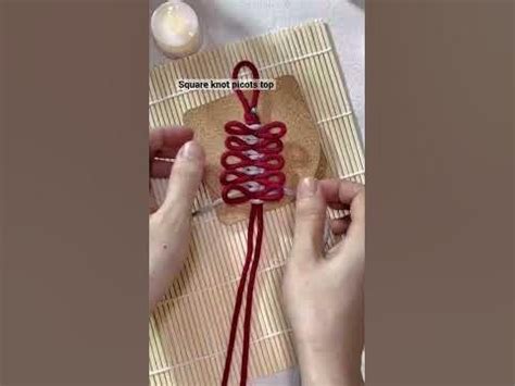 One Of The Cute Macrame Knots Shorts Macrame Macrametutorial